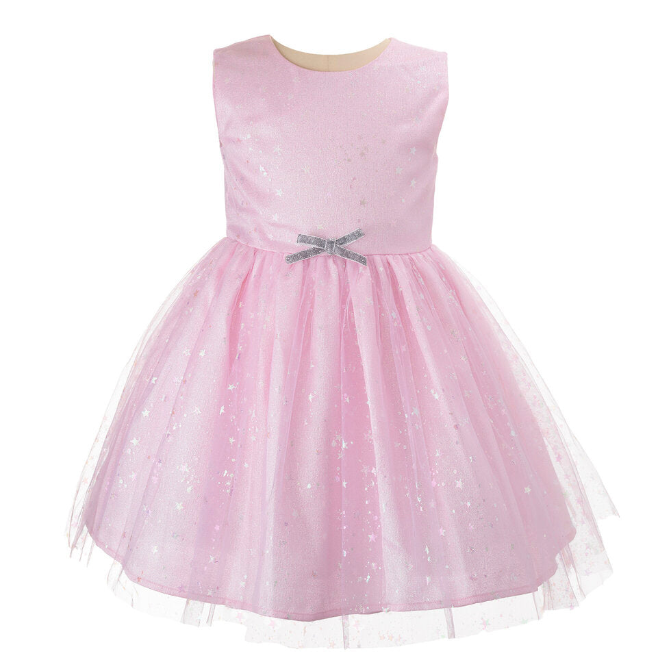 Girls Pink Sparkle Fairy Tulle Tutu Special Occasion Party Dress – The ...