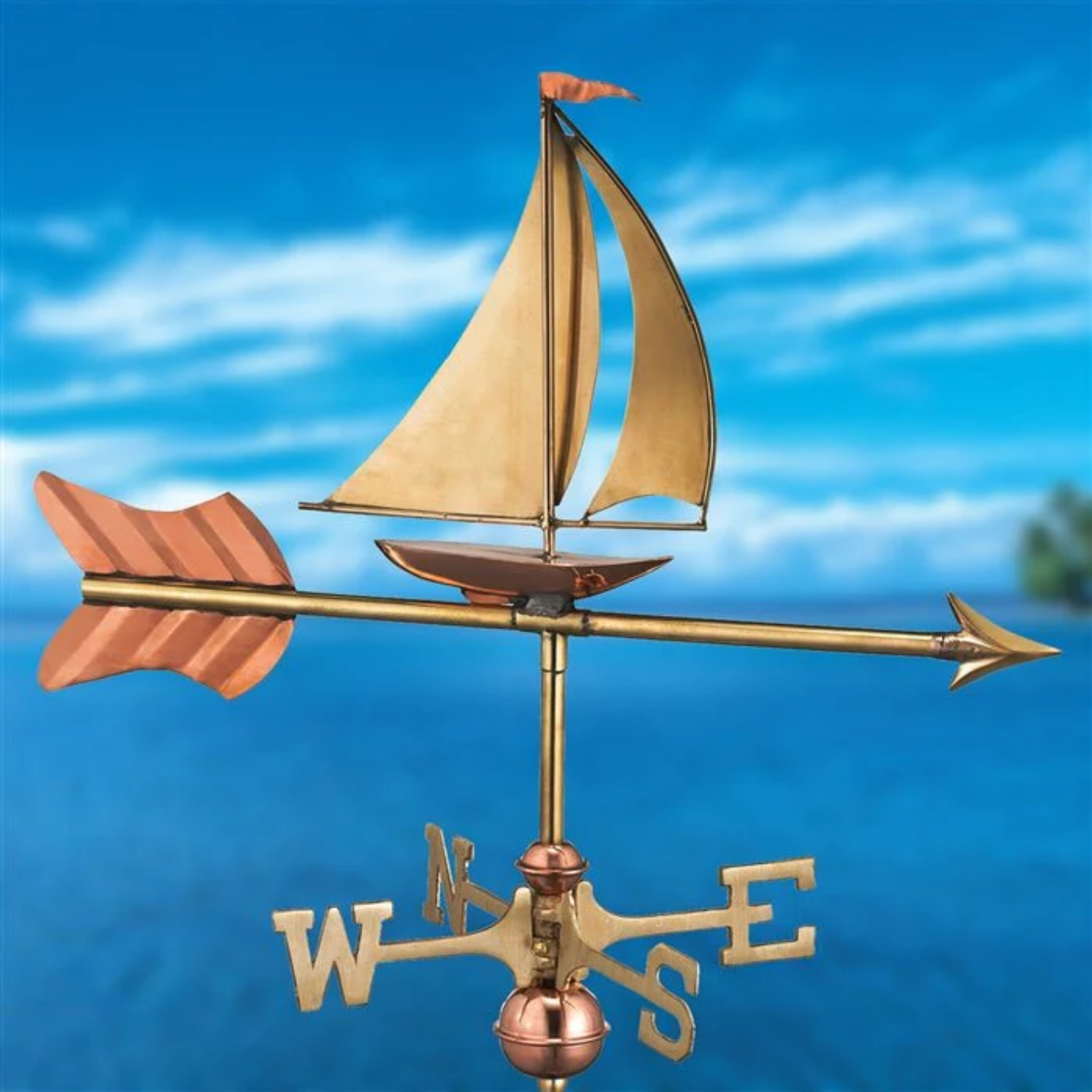 Sailboat Garden Weathervane – The Well Appointed House