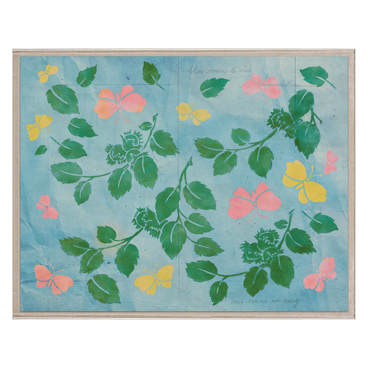 Frederick Steiner Archive, Green Leaves and Butterflies – The Well ...