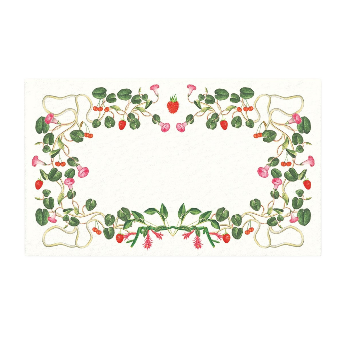 Berry Pom Pom Place Cards – The Well Appointed House