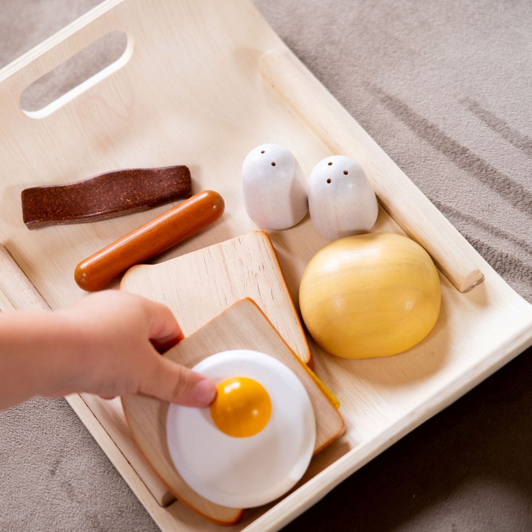 Breakfast Menu Wooden Kids Toy – The Well Appointed House