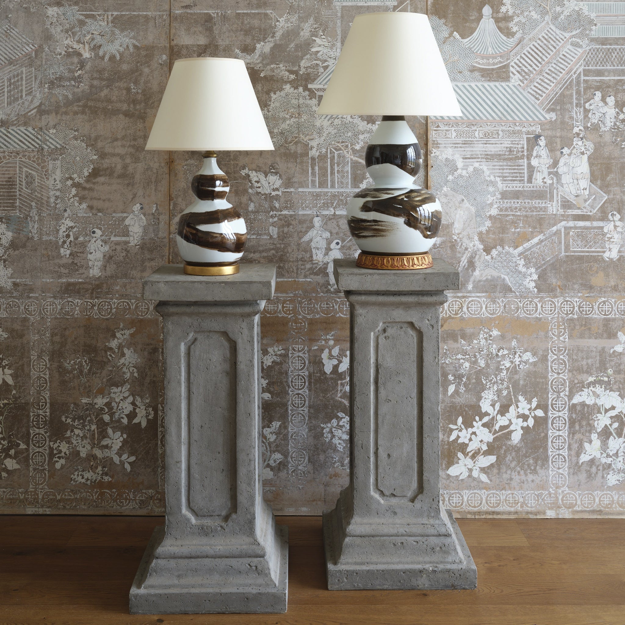 Brush Stroke Lamp in Brown – The Well Appointed House