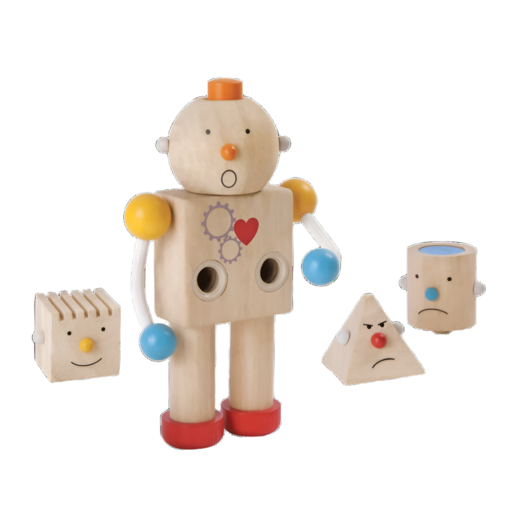 Build-A-Robot Wooden Kids Toy – The Well Appointed House