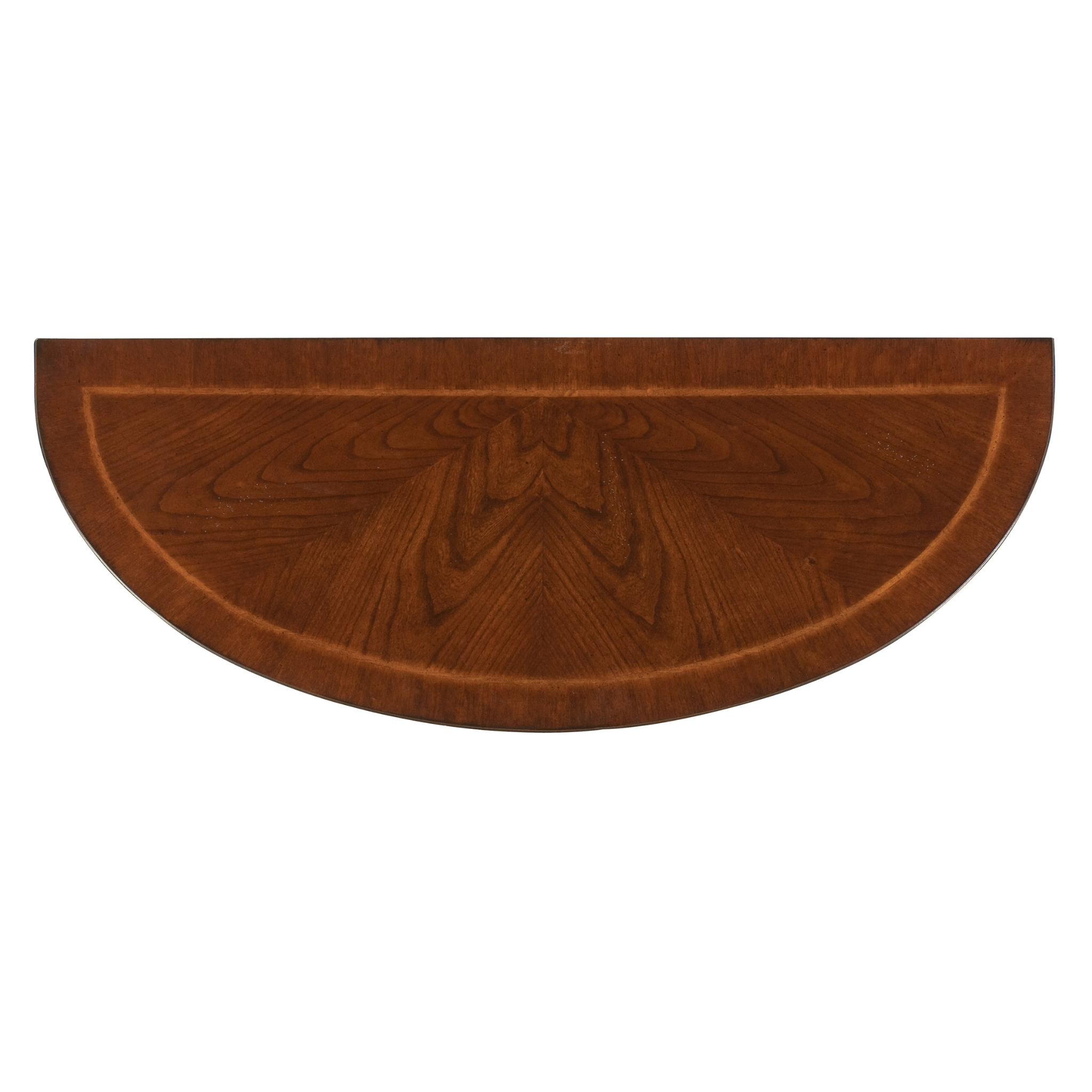 Cherry & Maple Demilune Console Table – The Well Appointed House