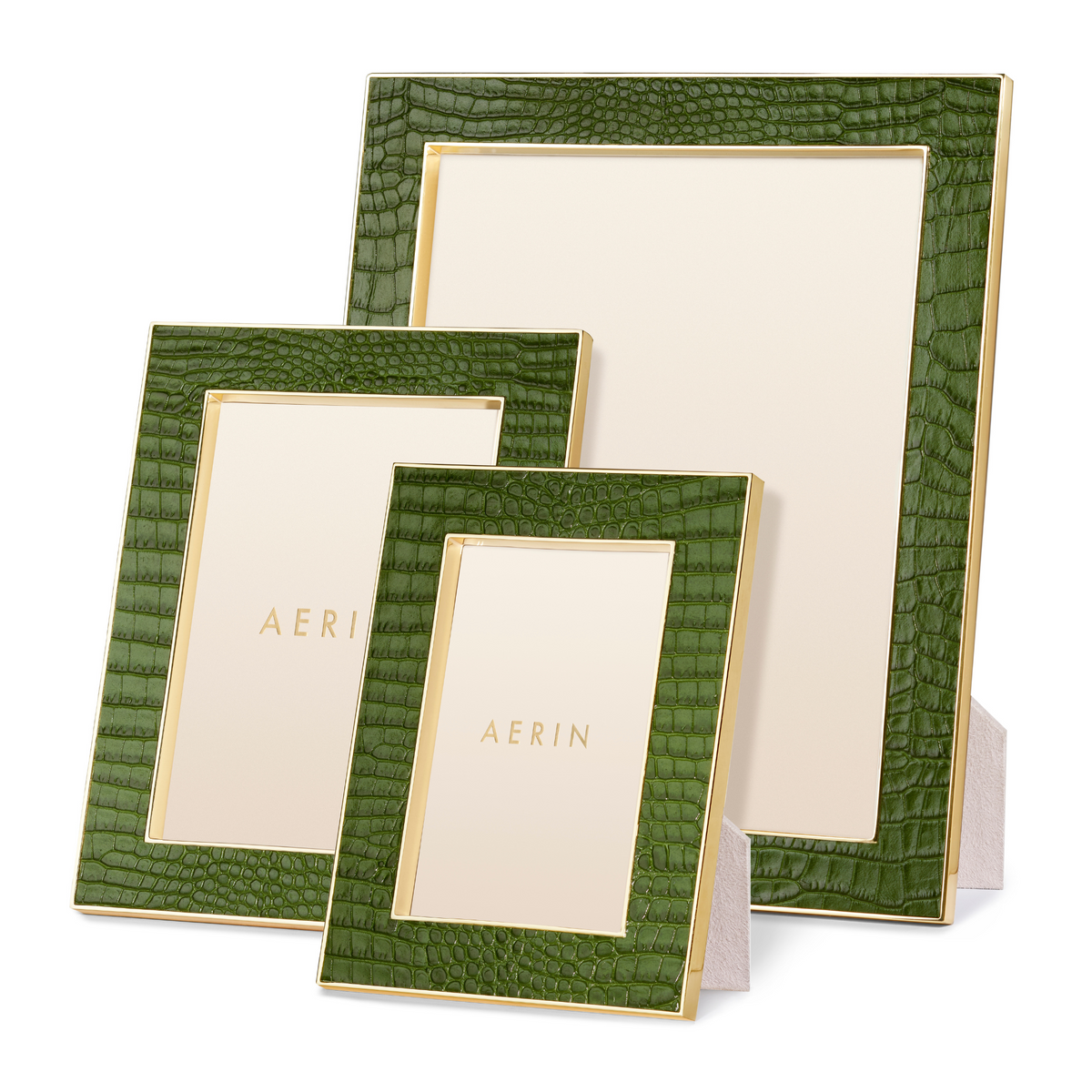 Classic Croc Leather Frame, Verde – The Well Appointed House