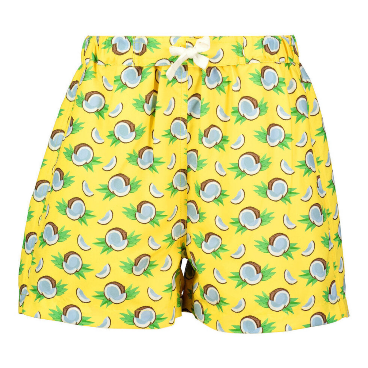Boys Yellow Coconut Print Swim Shorts – The Well Appointed House