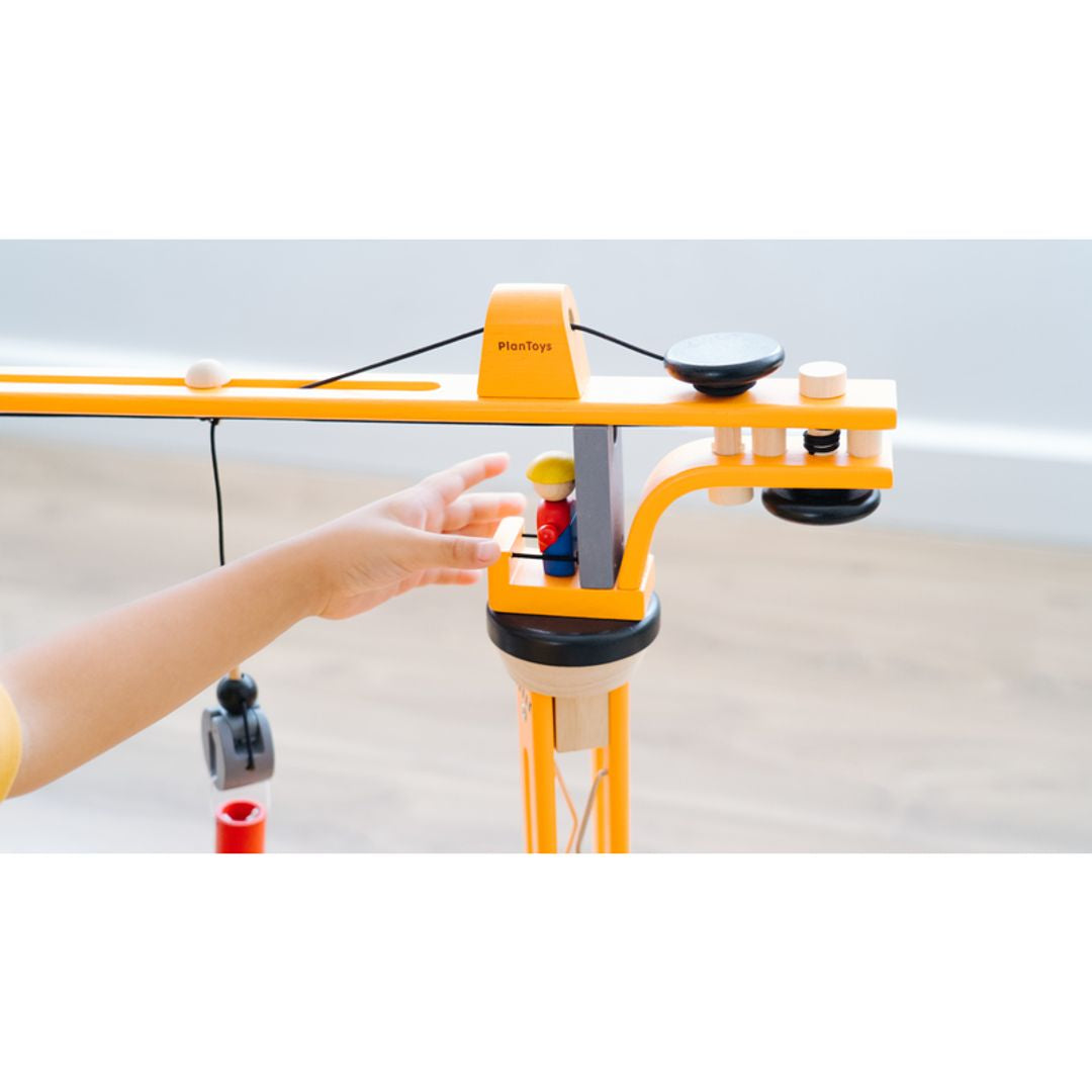 Crane Set Wooden Kids Toy – The Well Appointed House