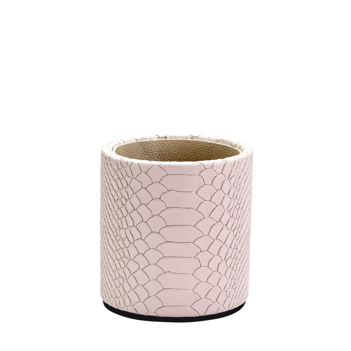Embossed Python Leather Pencil Cup – The Well Appointed House