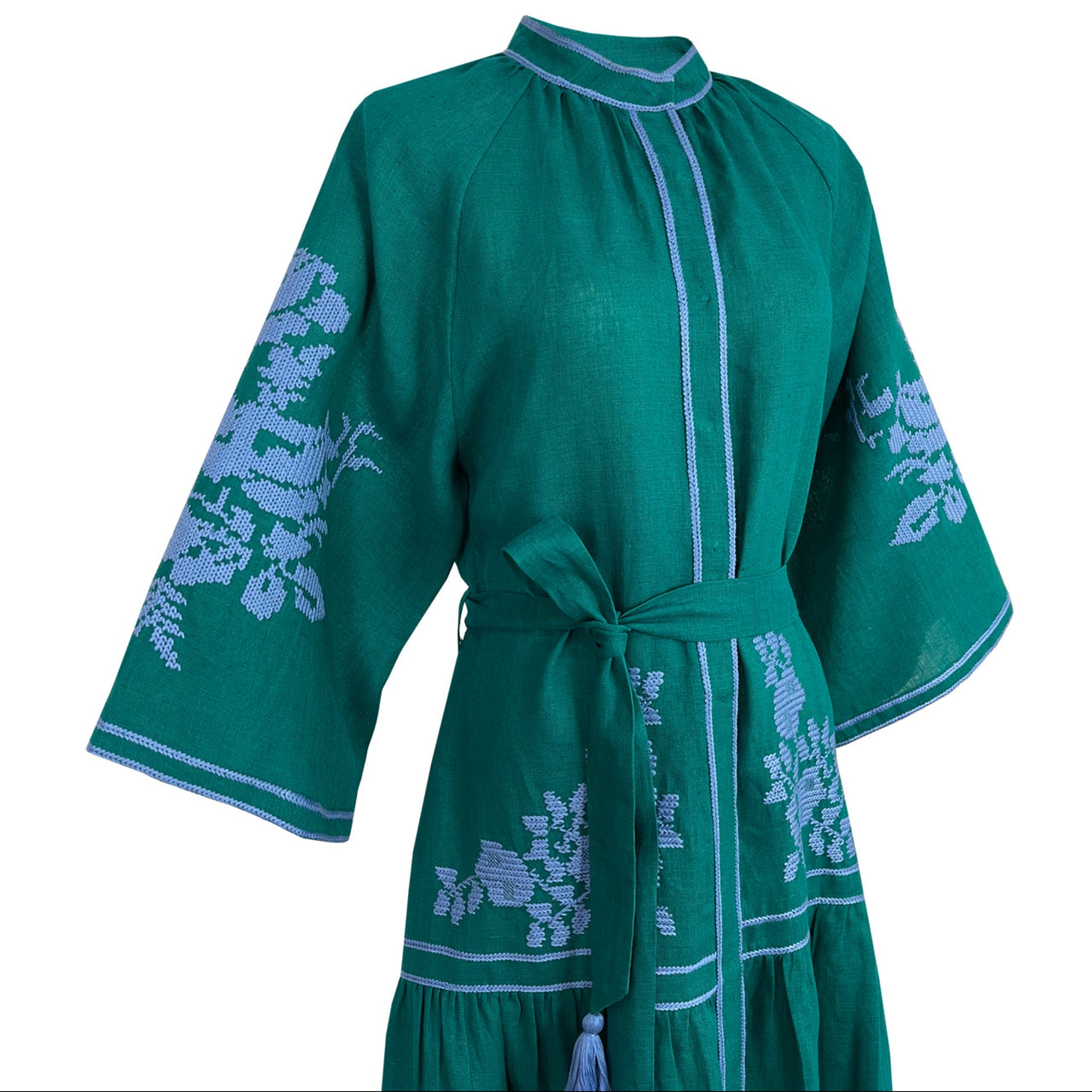 Emerald Swan Dress – The Well Appointed House