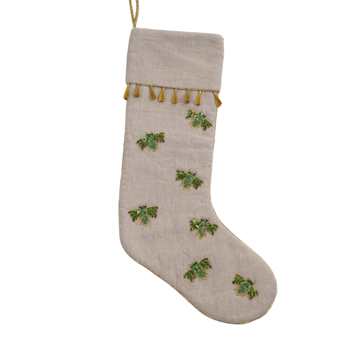 Green Bee Stocking – The Well Appointed House