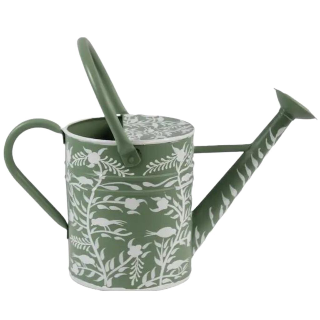 Green Chinoiserie Watering Can – The Well Appointed House