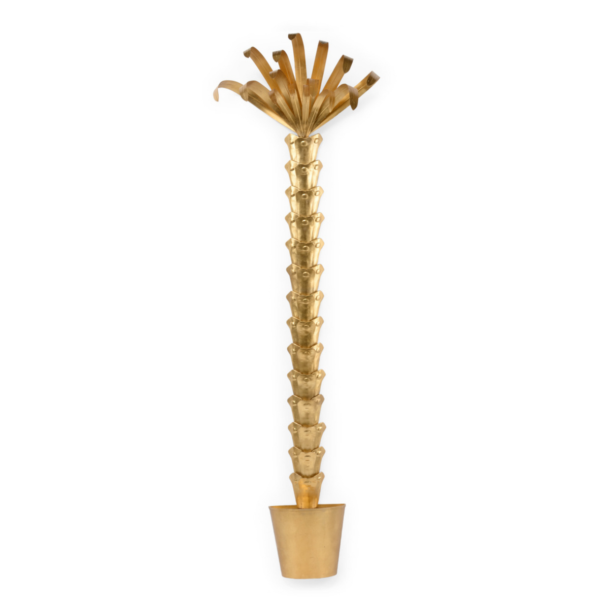 Iron Palm Tree in Antique Gold Leaf – The Well Appointed House