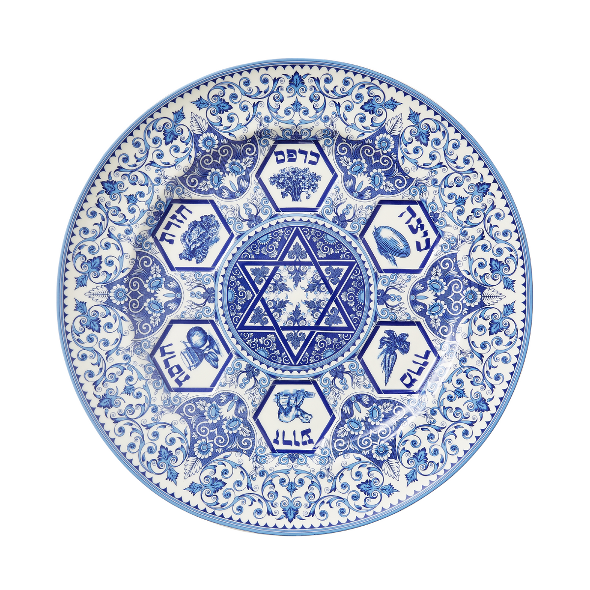 Judaica Seder Plate – The Well Appointed House