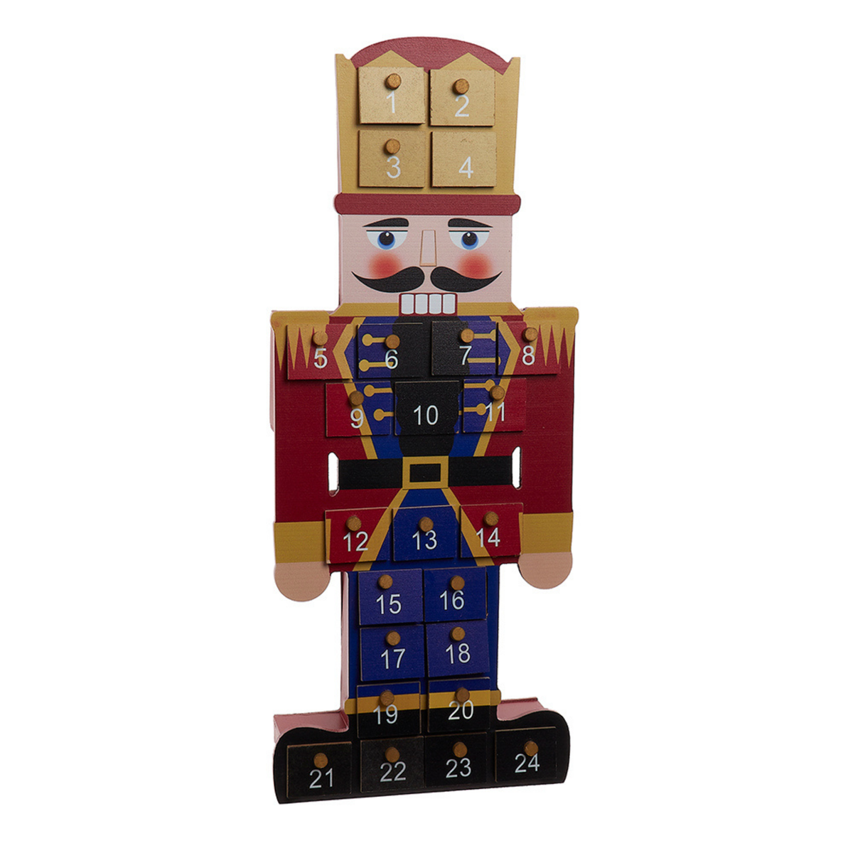 Wooden Nutcracker Advent Calendar – The Well Appointed House
