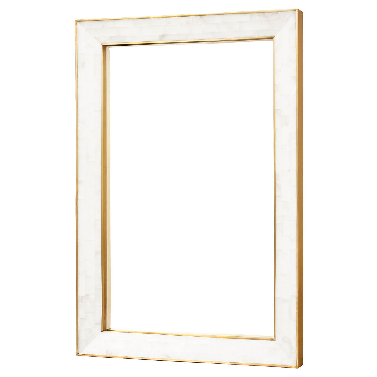 Leighton Mirror with Alabaster Frame – The Well Appointed House