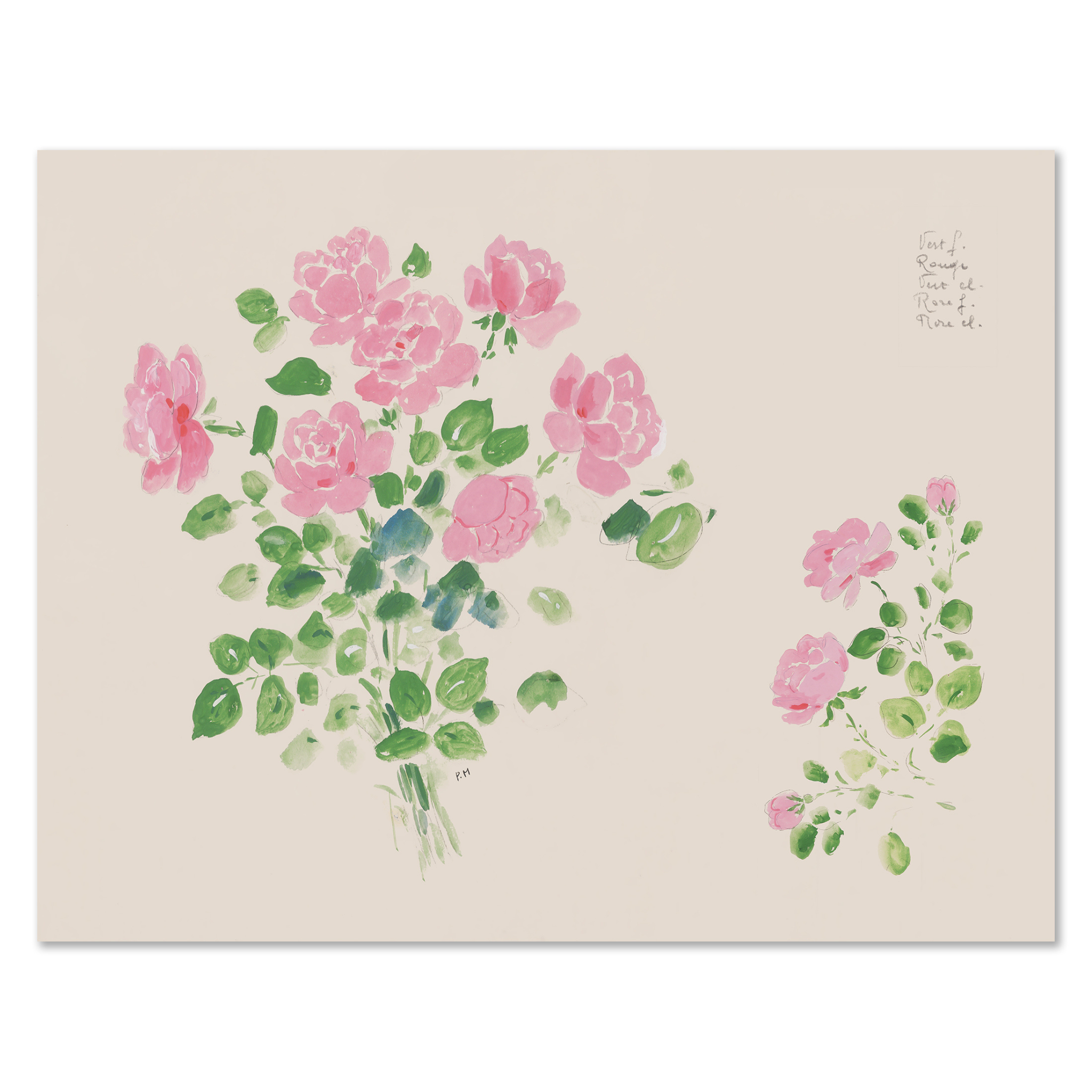 Paule Marrot Rose Bouquet – The Well Appointed House