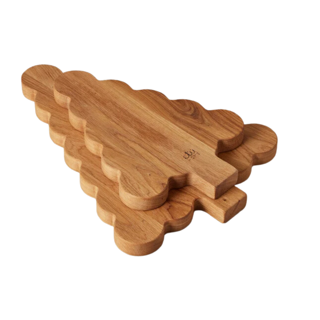 Scalloped Tree Cutting Board – The Well Appointed House