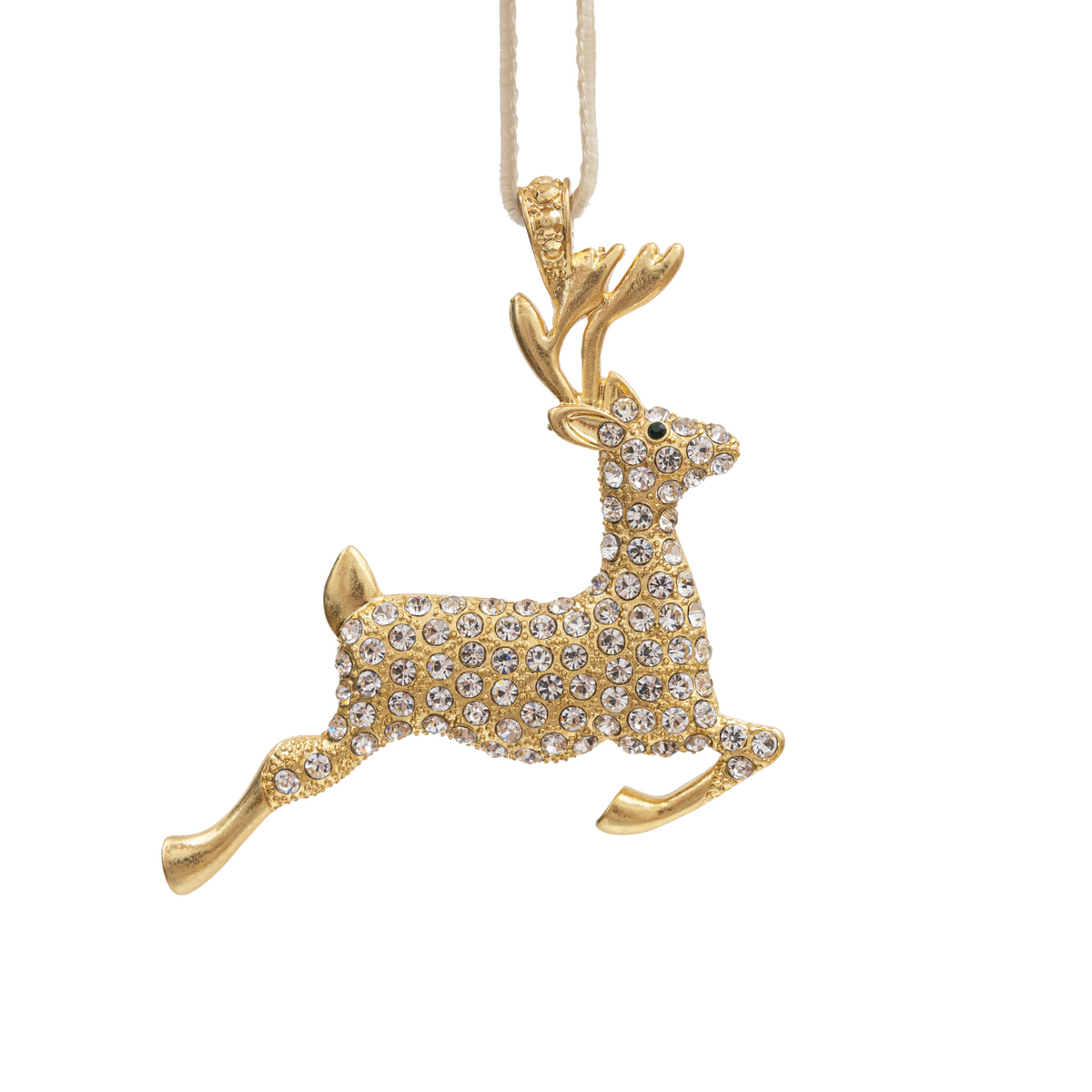 Reindeer Hanging Christmas Ornament – The Well Appointed House