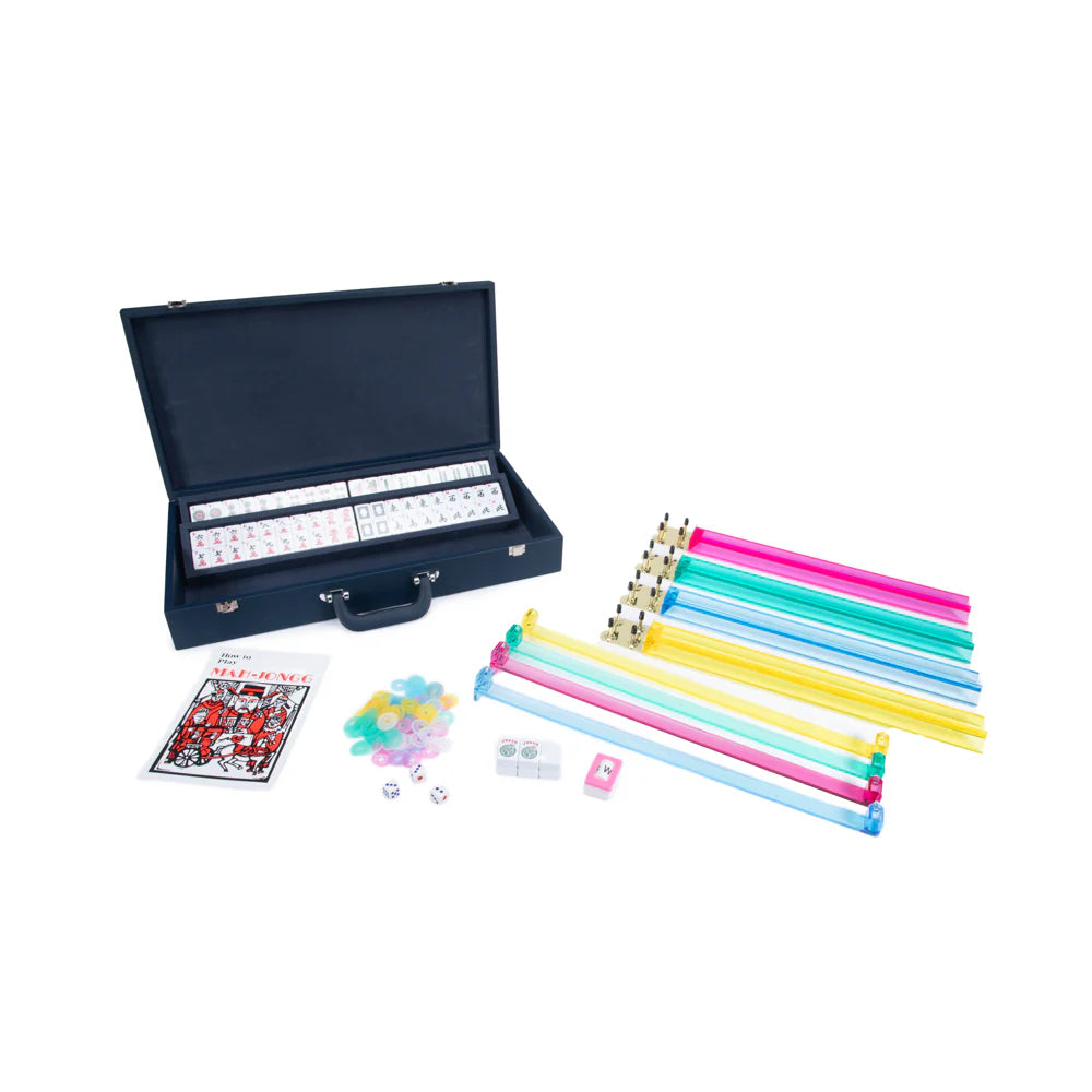 Rowan Mahjong Set Navy Blue – The Well Appointed House