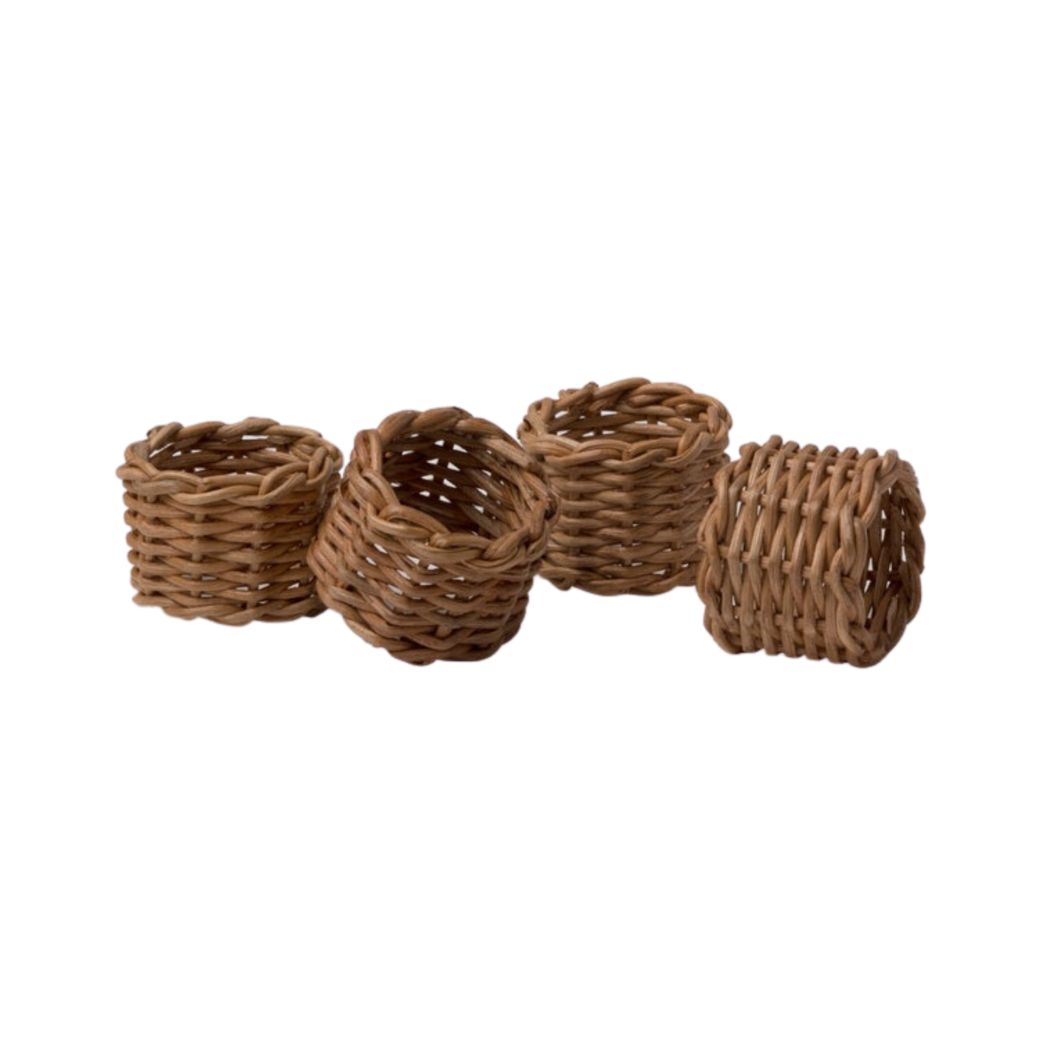 Set of 4 Rattan Napkin Rings – The Well Appointed House