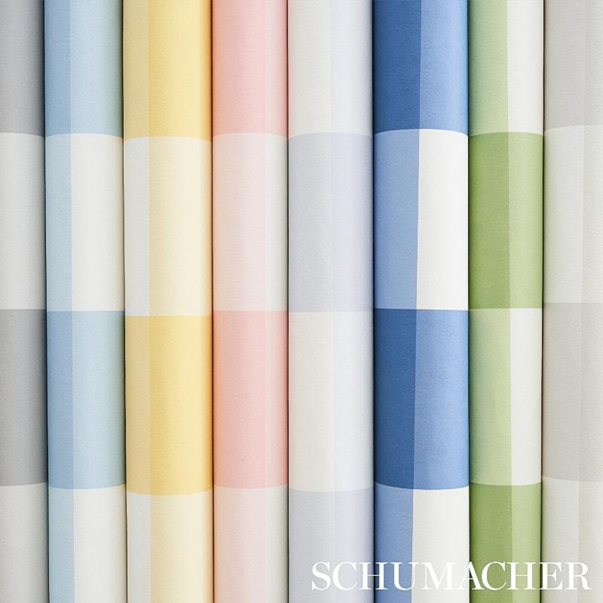 Large Check Wallpaper Gingham Check : Wallpaper : Removable Peel