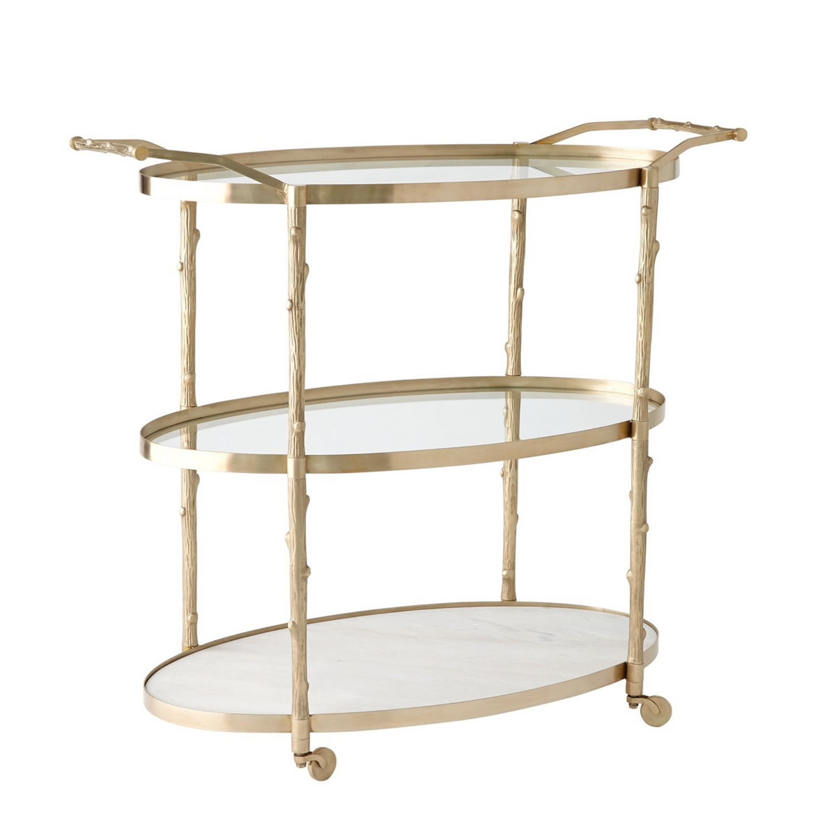 Brass Arbor Bar Cart – The Well Appointed House