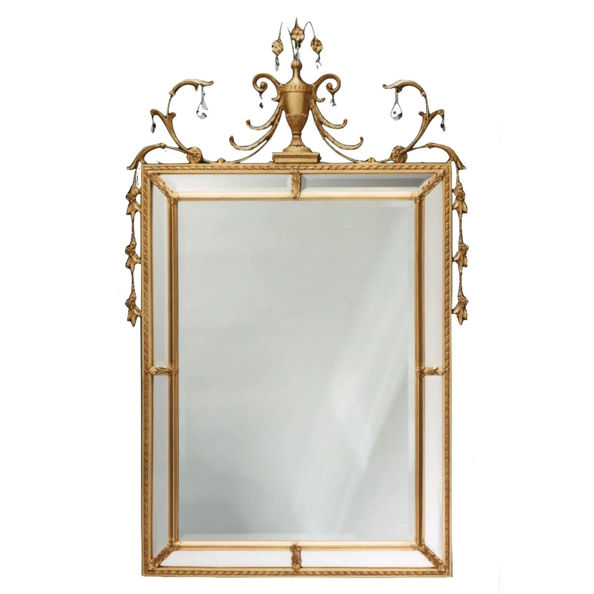 Adam Wall Mirror with Swarovski Crystals – The Well Appointed House