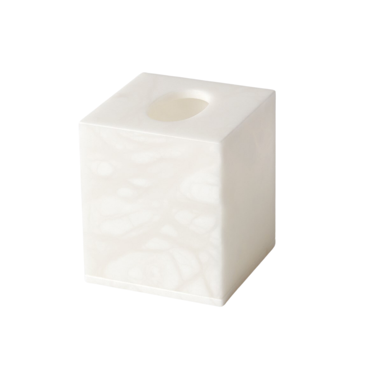 Alabaster Tissue Box – The Well Appointed House
