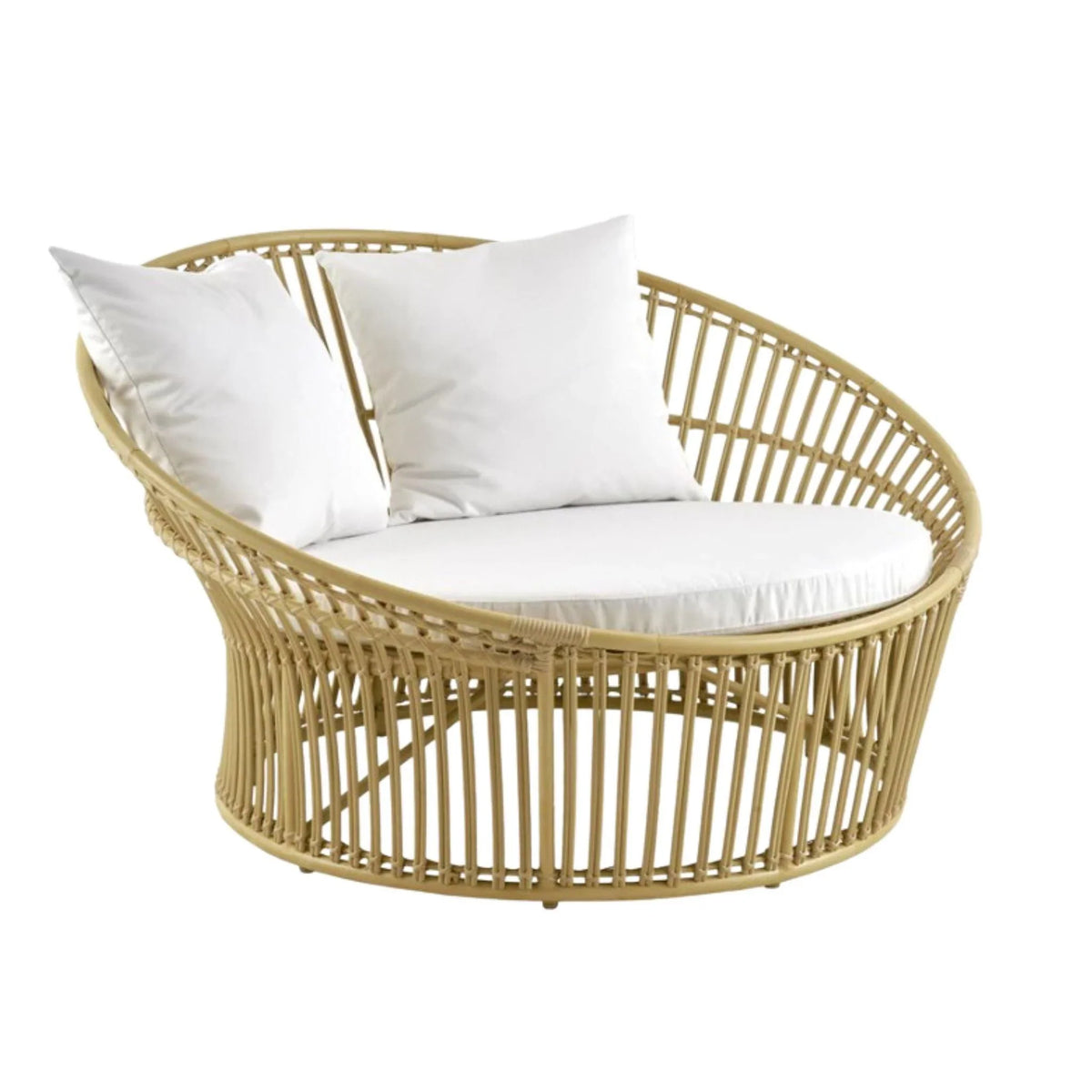 AluRattan™ Round Nest Chair - Available in Three Colors – The Well ...