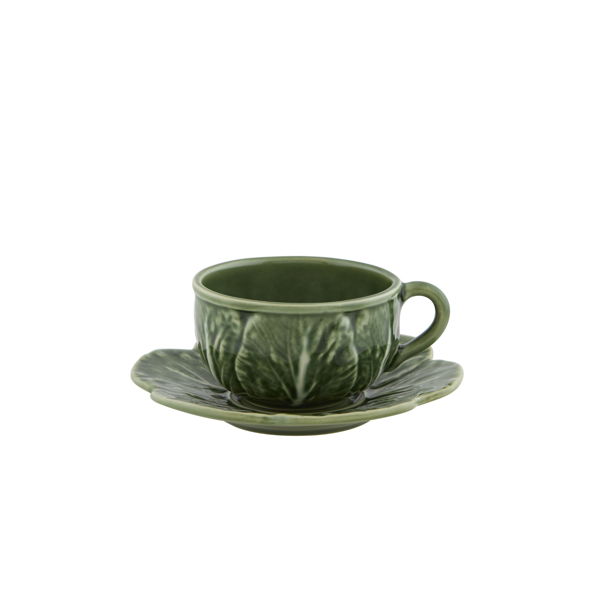 Cabbage Tea Cup and Saucer – The Well Appointed House