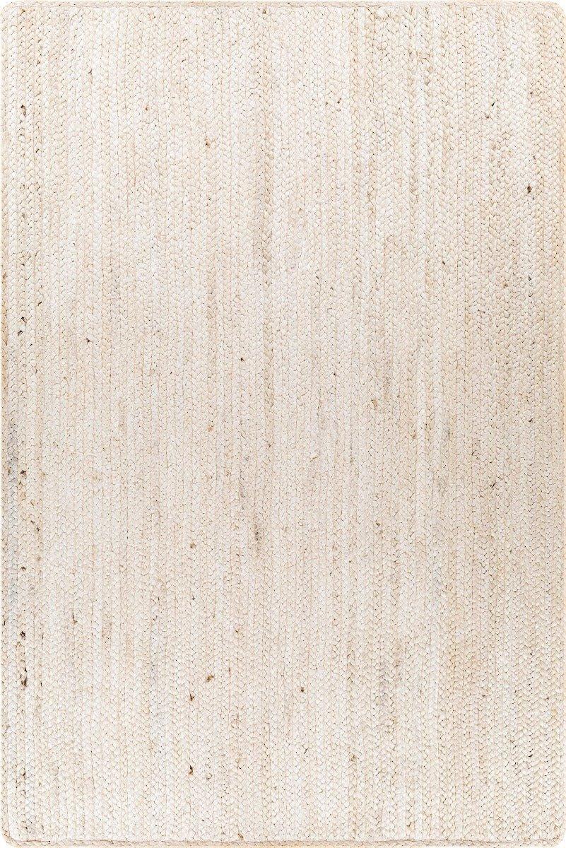 Cream Braided Jute Rug, Available in a Variety of Sizes – The Well ...