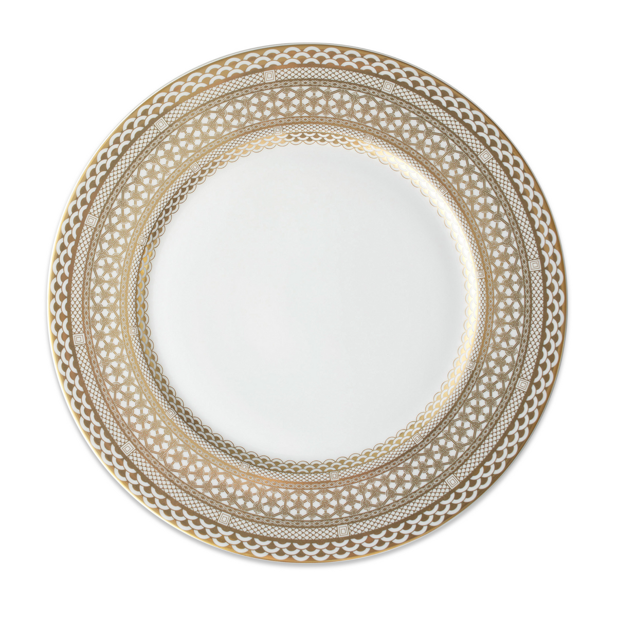 Hawthorne Gilt Dinner Plate – The Well Appointed House