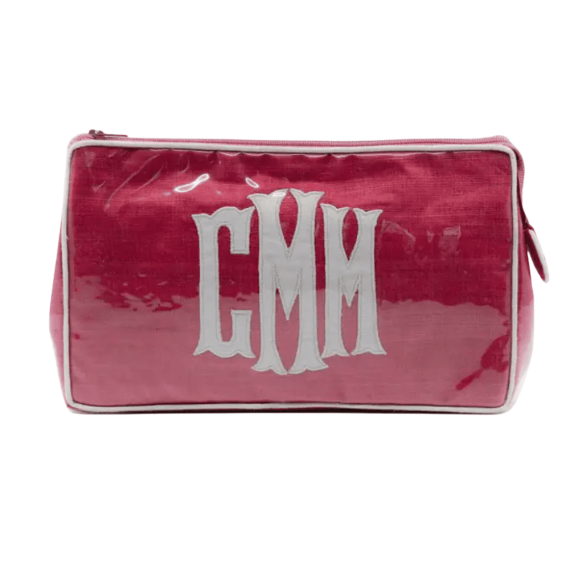 Hot Pink Monogramable Zippered Pouch – The Well Appointed House