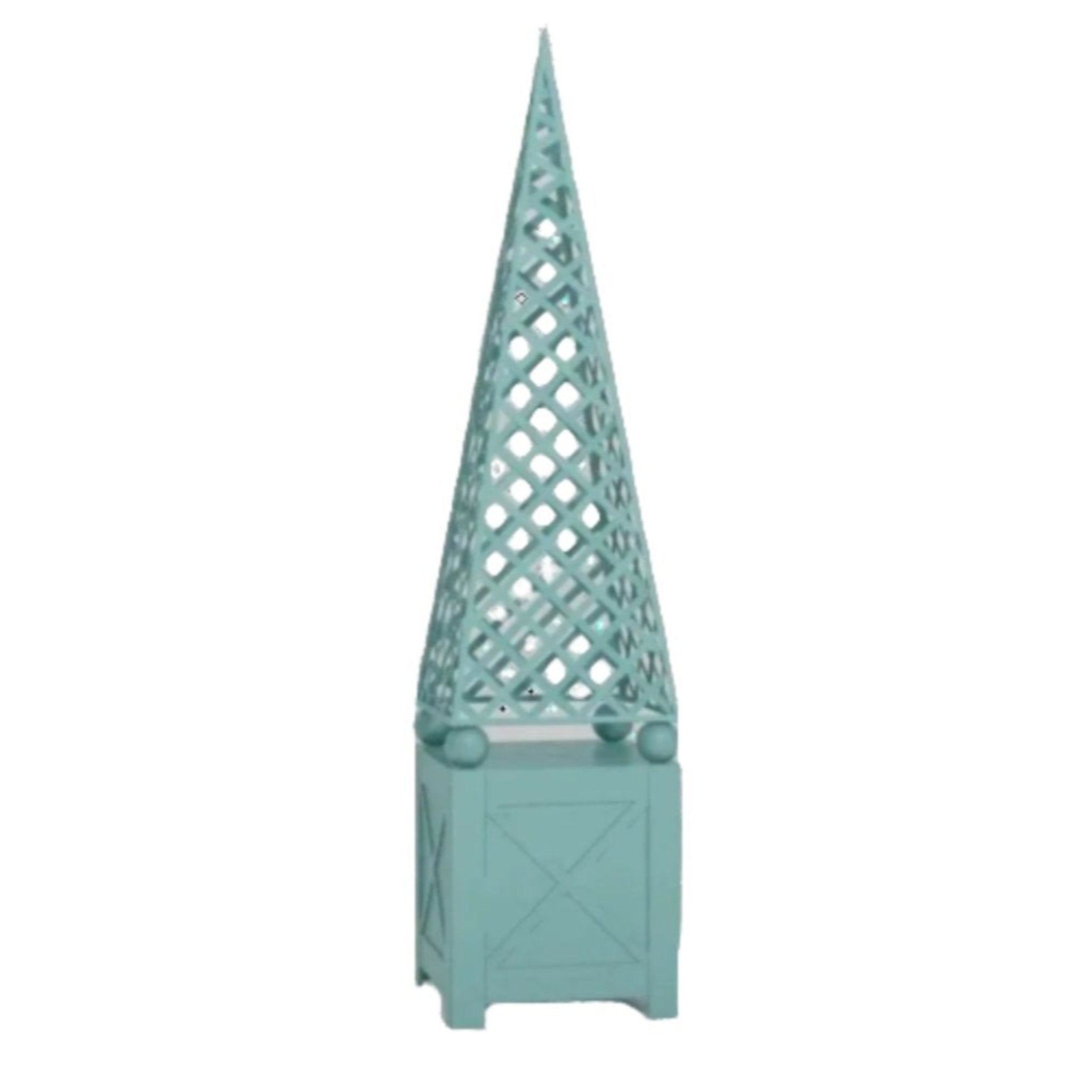 Lattice Design Garden Obelisk – The Well Appointed House