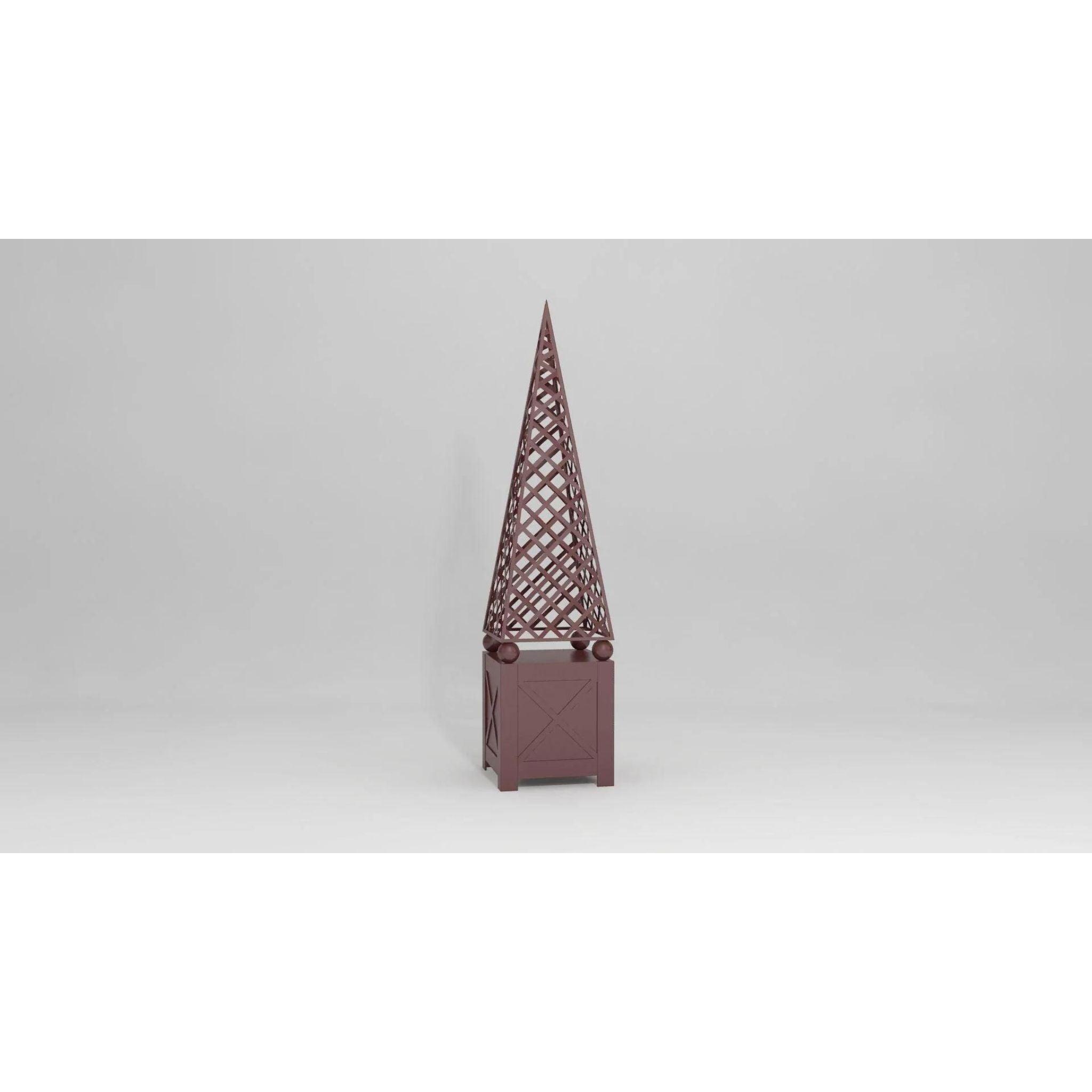 Lattice Design Garden Obelisk – The Well Appointed House