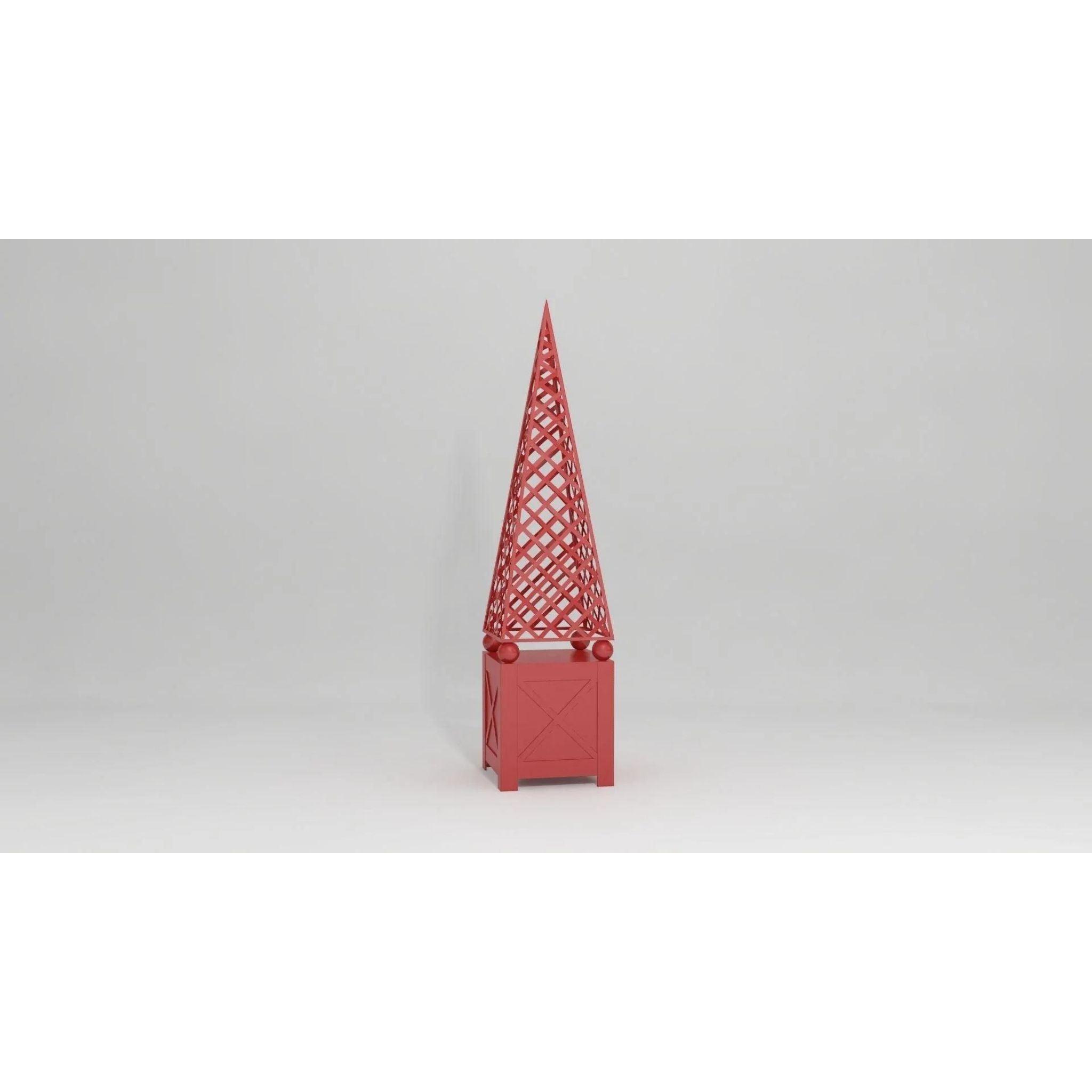 Lattice Design Garden Obelisk – The Well Appointed House