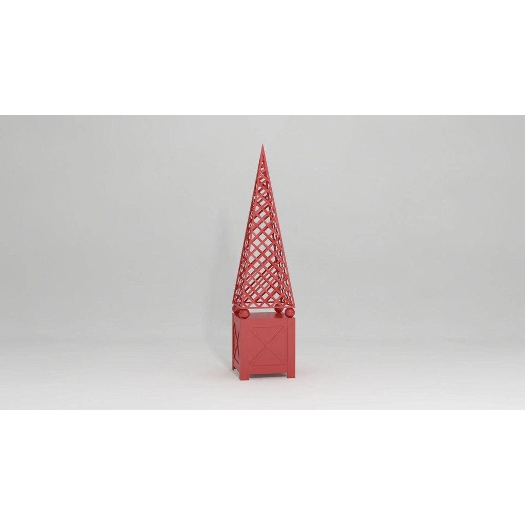 Lattice Design Garden Obelisk – The Well Appointed House