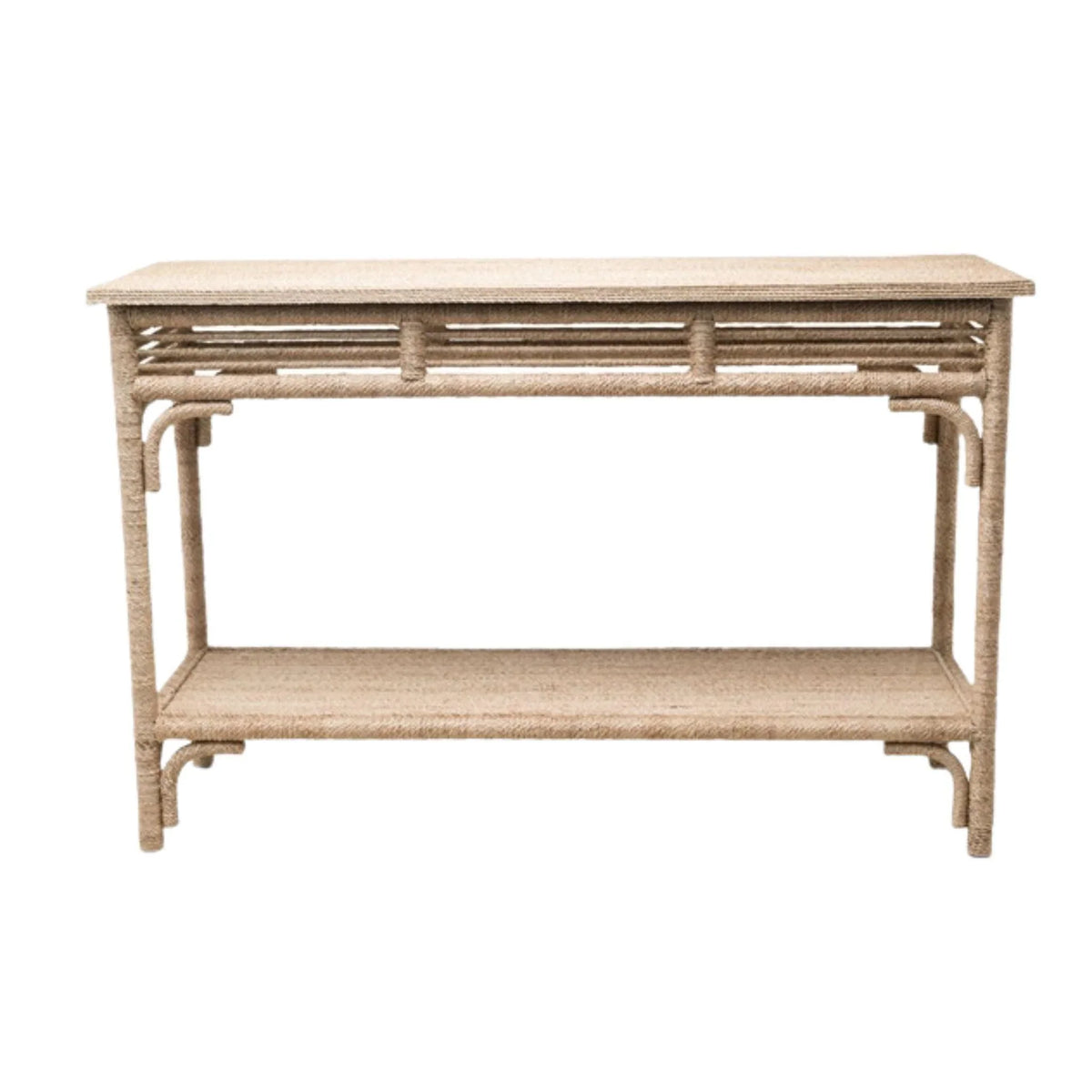 Natural Rope Console Table – The Well Appointed House