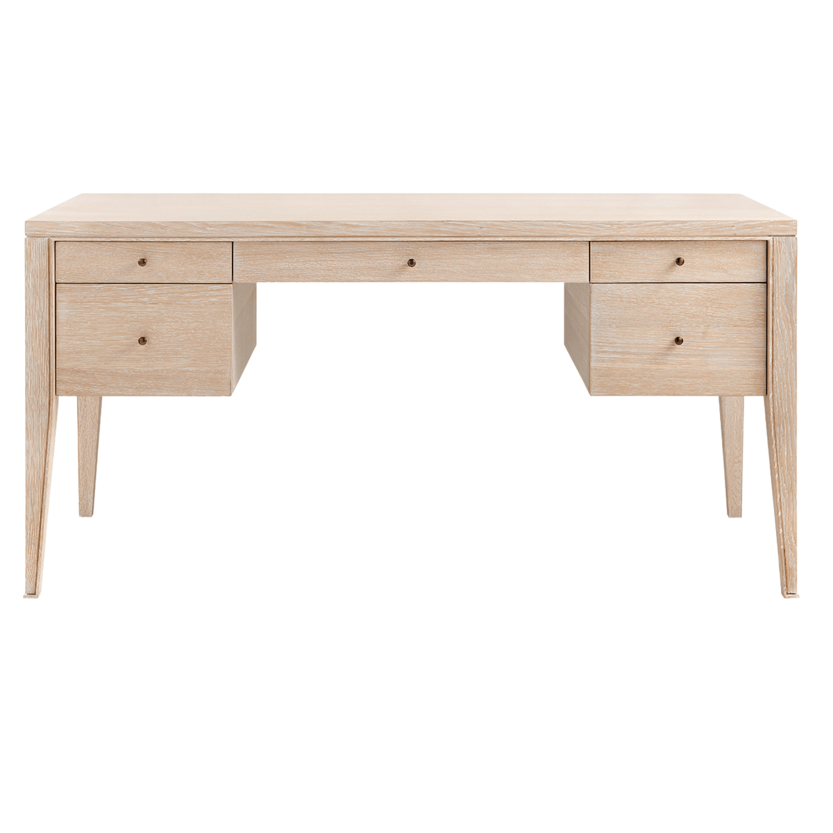 Natural Sand Clear Lacquered Paola Desk – The Well Appointed House