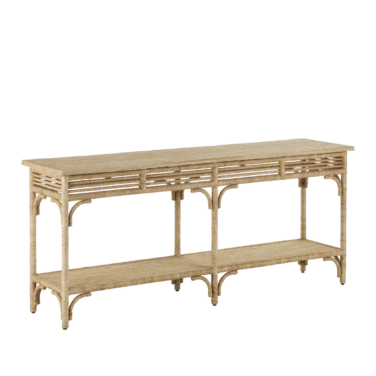 Olisa Large Rope Console Table in Natural – The Well Appointed House