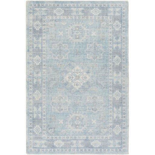 Oregon Blue & Grey Hand Tufted Rug – The Well Appointed House