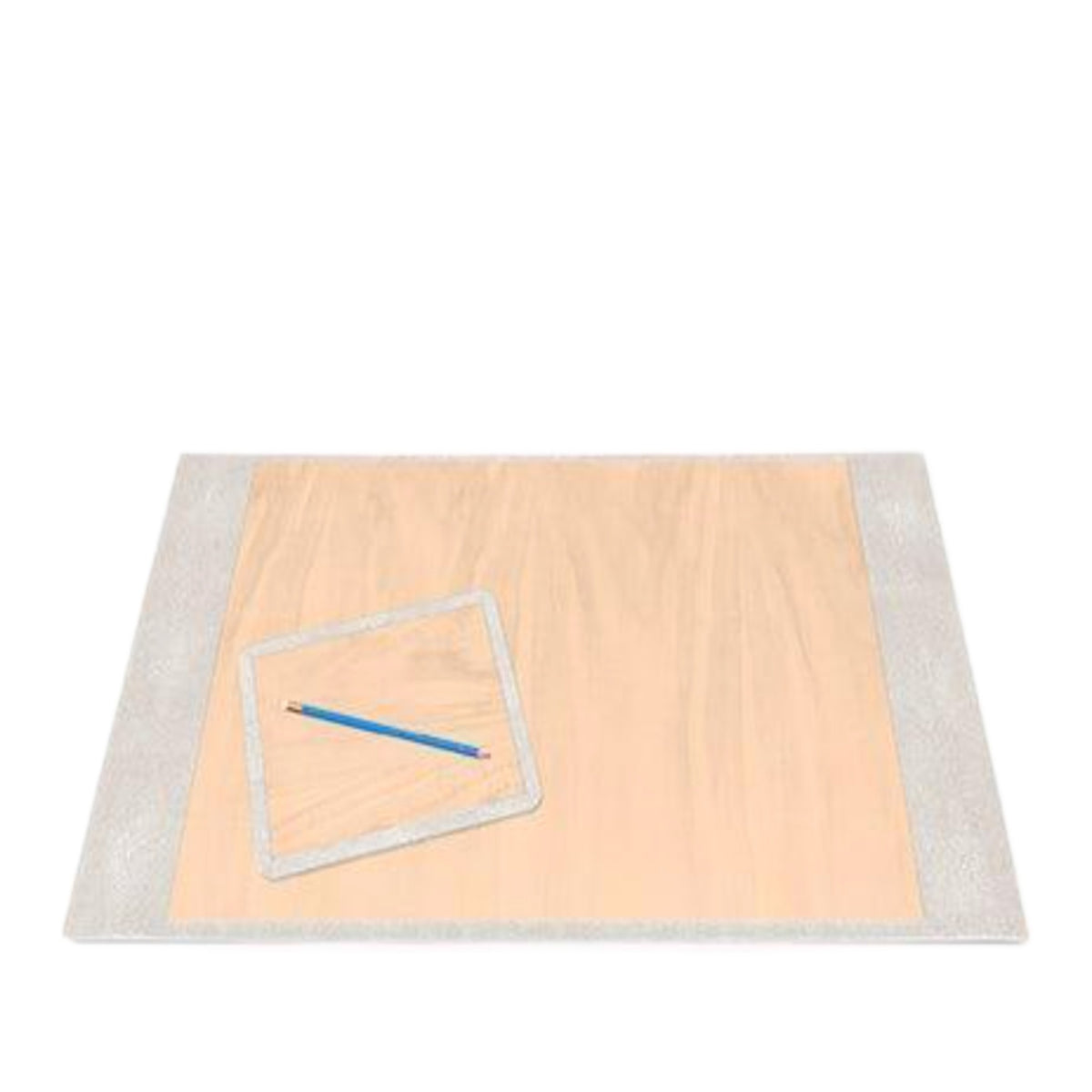 Crosby Faux Shagreen Desk Blotter Set in Sand – The Well Appointed House