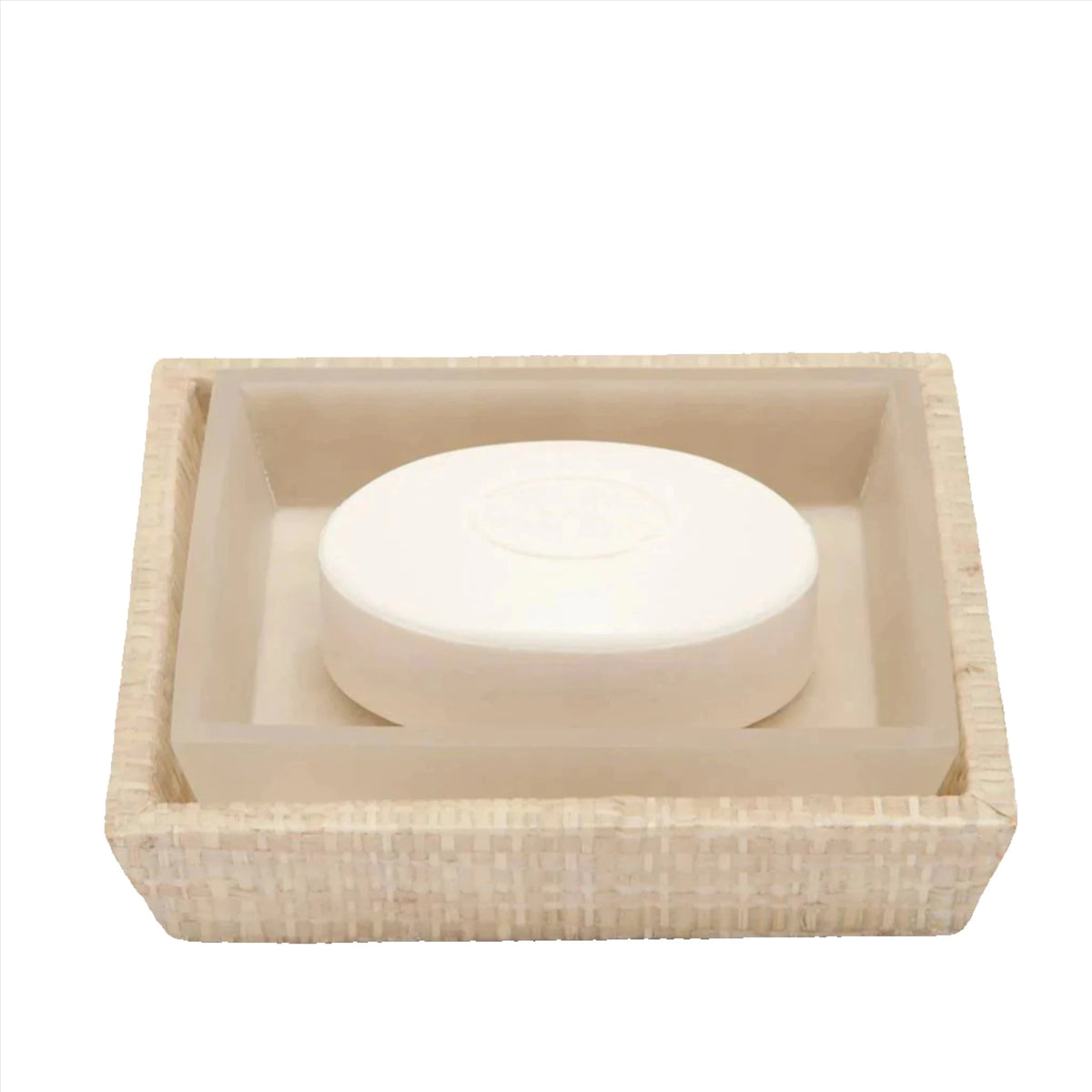 Ghent Woven Raffia Soap Dish – The Well Appointed House