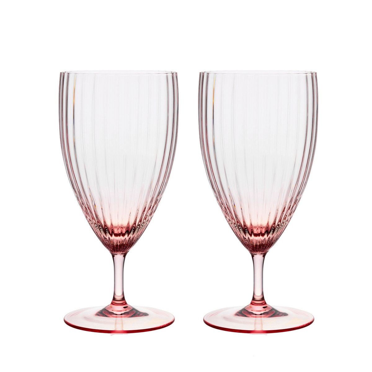 Set of Two Quinn Rose Everyday Glasses – The Well Appointed House