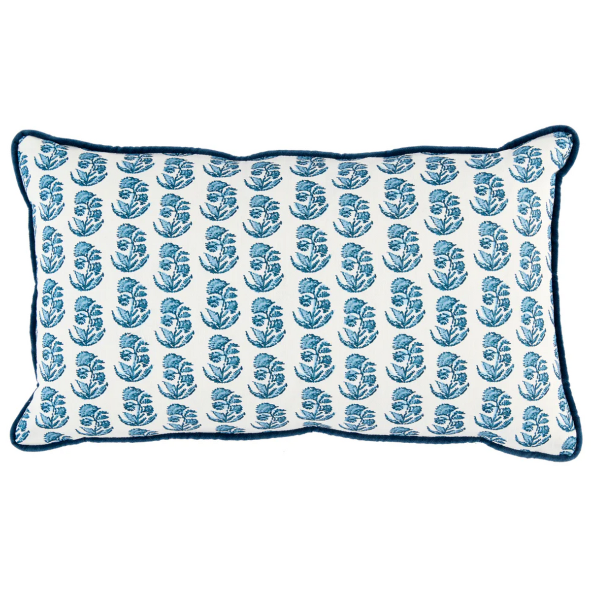 Rita With Velvet Pipe Lumbar Decorative Throw Pillow – The Well ...