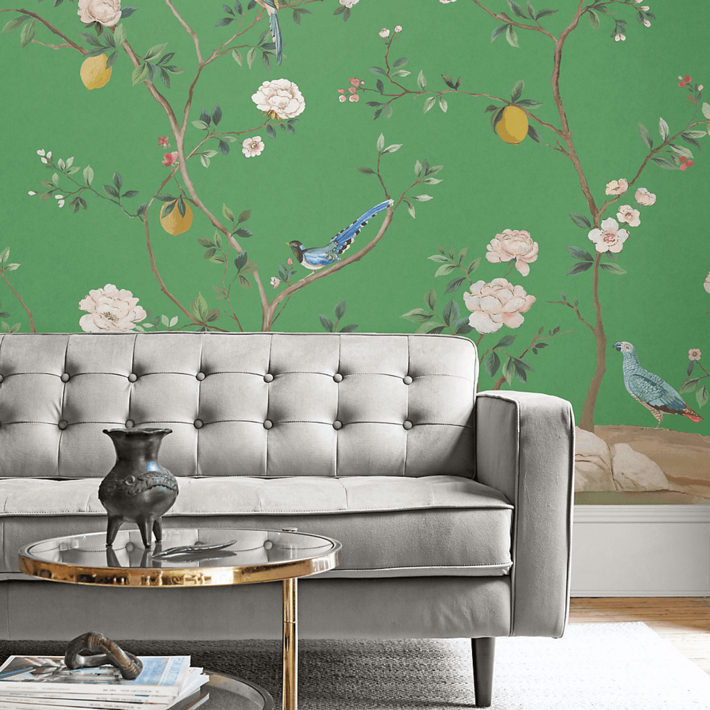 Scalamandre Blossom Chinoiserie Mural – The Well Appointed House