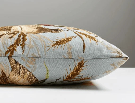 Scalamandre Edwin's Covey London Blue Birds & Foliage Decorative Throw ...