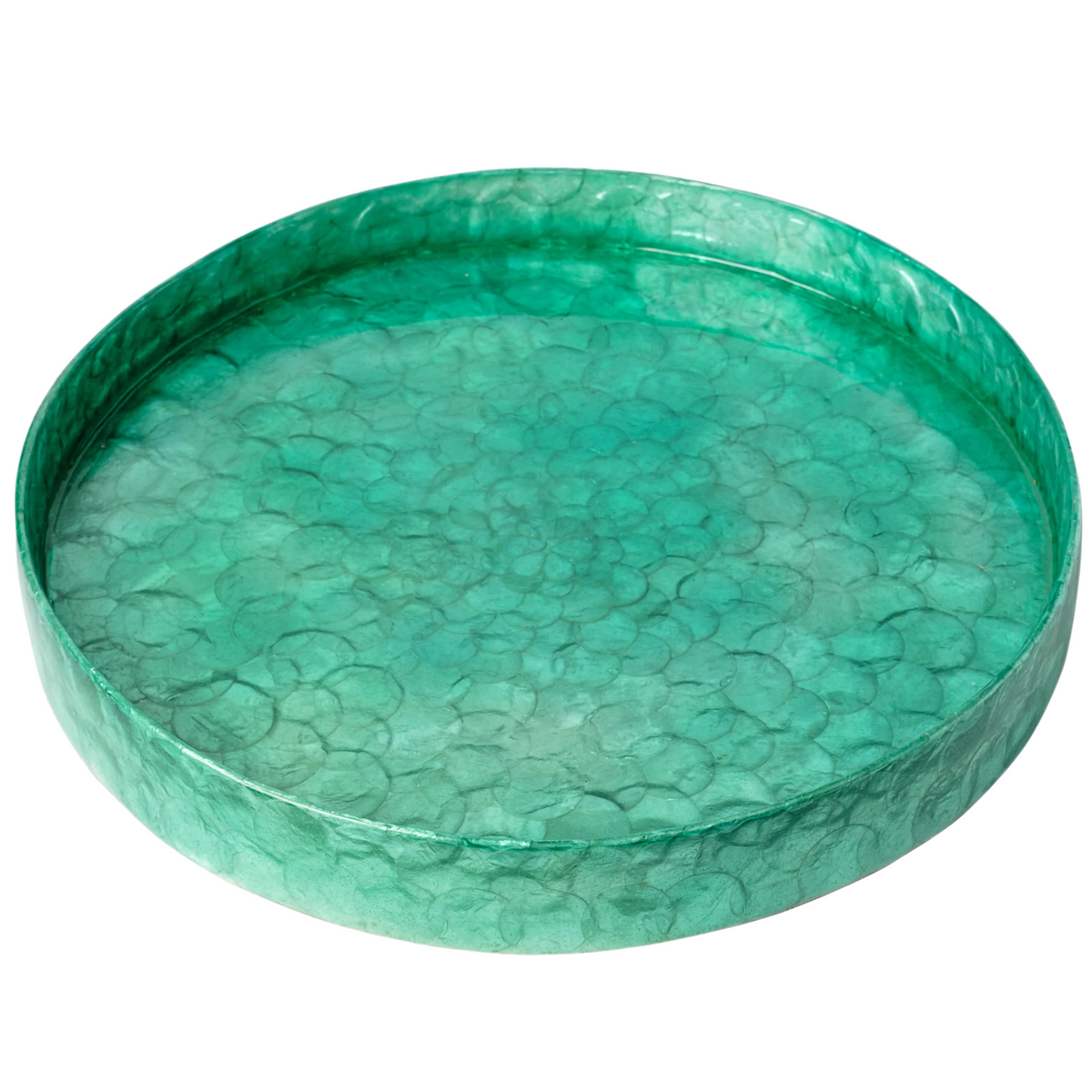 Emerald Capiz Shell Tray – The Well Appointed House