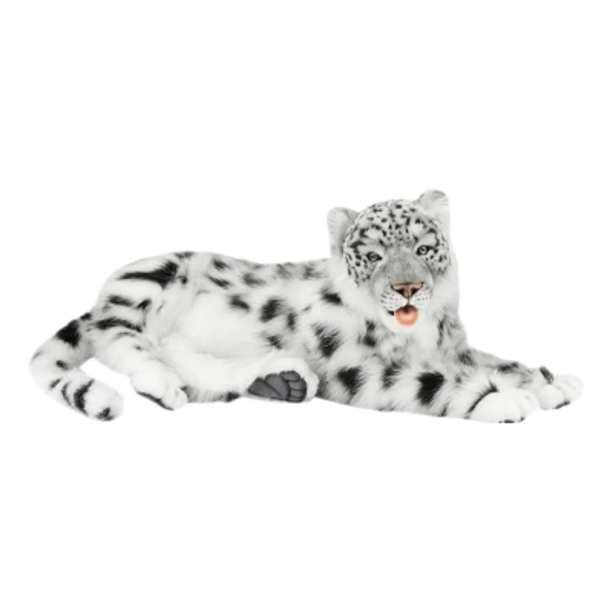 Stuffed Lying Snow Leopard – The Well Appointed House
