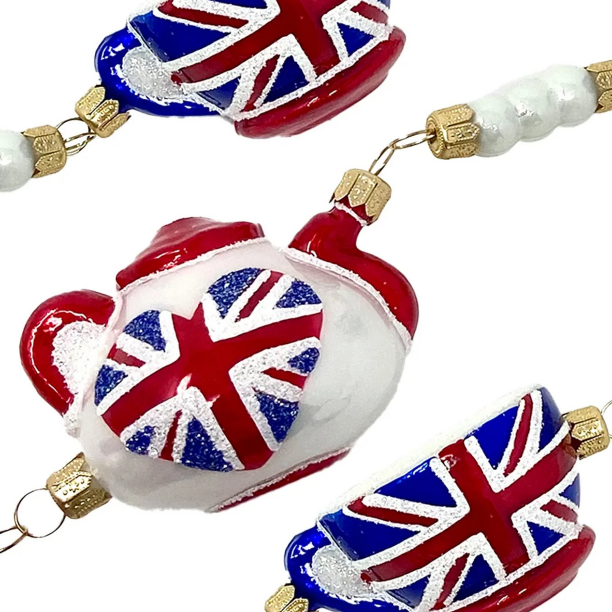 Union Jack Tea Glass Tree Garland – The Well Appointed House